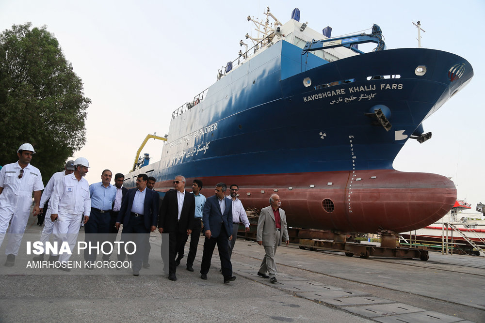 ISNA - /News photo/ Iran's first research ocean-liner