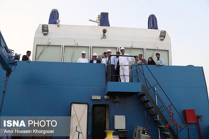 ISNA - /News photo/ Iran's first research ocean-liner