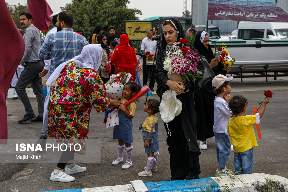 ISNA - Iran’s 86th Naval Fleet welcomed in Iran