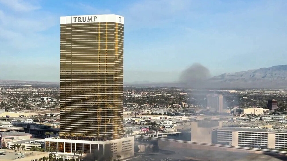 Suspected Tesla Cybertruck terror attack kills 1 in front of Trump ...