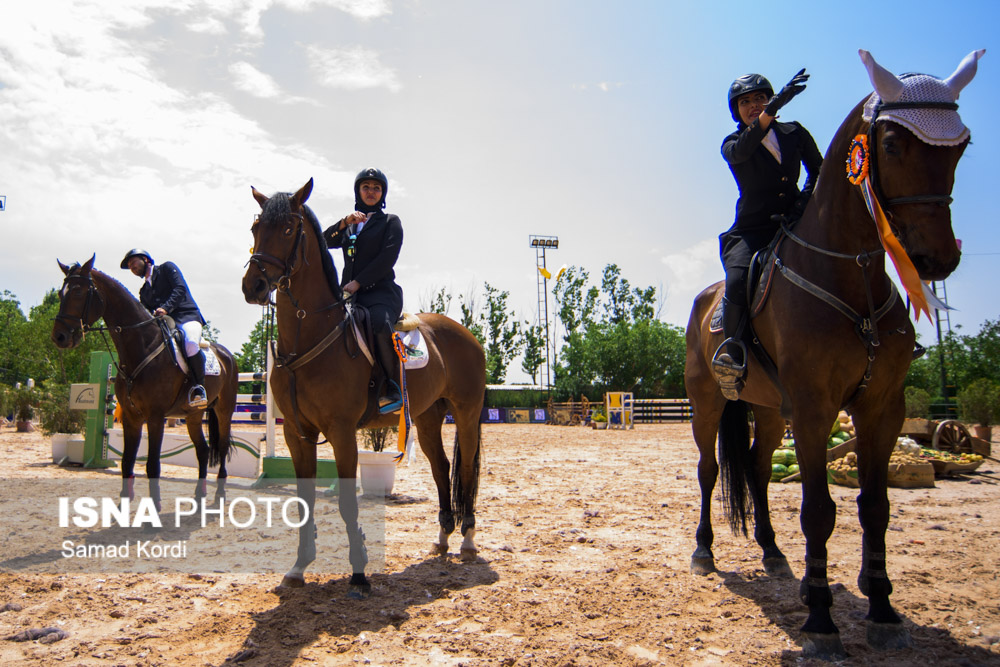 ایسنا - مسابقات جام اسب‌های برتر پرشی کشور به میزبانی استان البرز‎